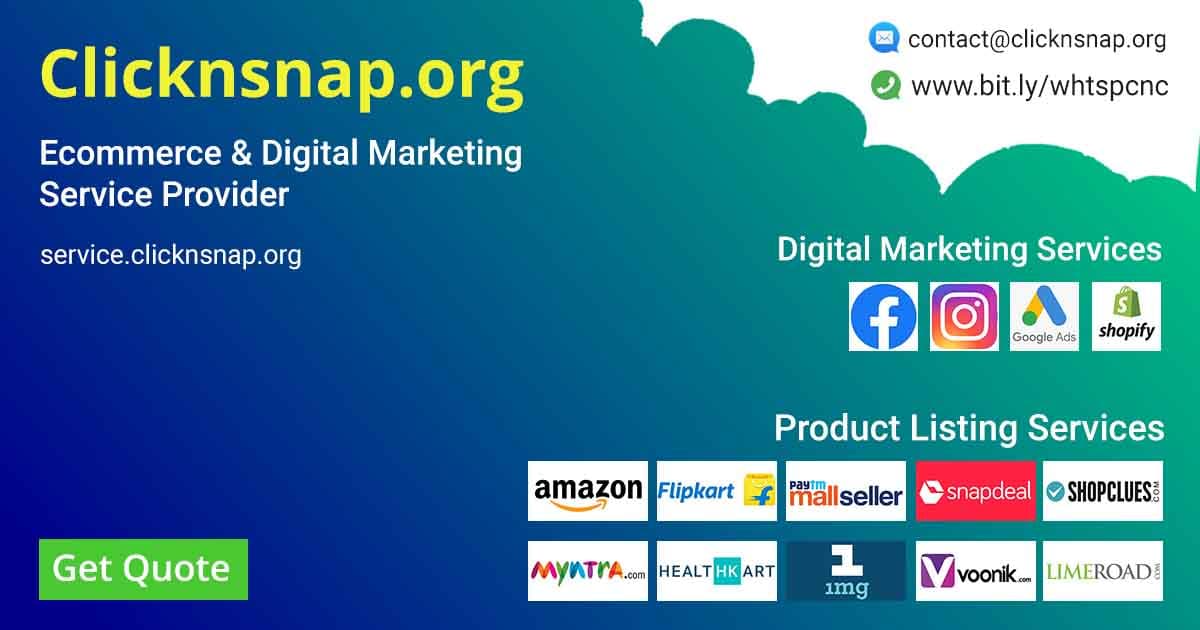 Clicknsnap.org - Ecommerce & Digital Marketing Service Provider